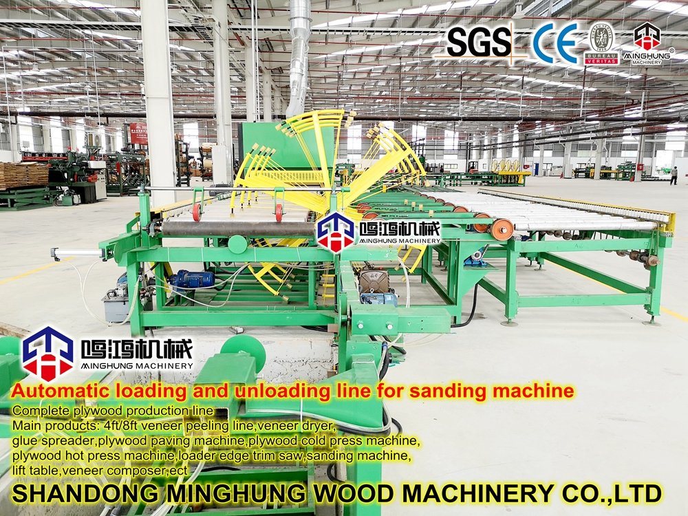 Full Plywood Processing Making Machine