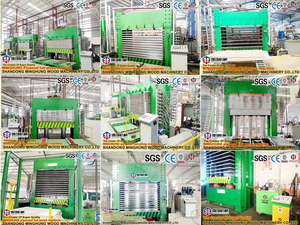 Woodworking Industry Plywood Panel Production Line - SHANDONG MINGHUNG ...