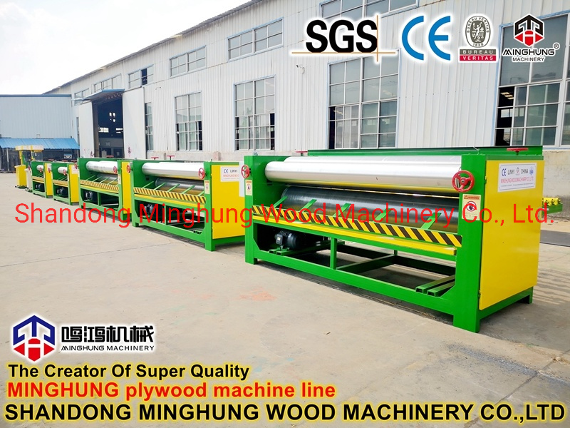Plywood Wood Veneer Glue Spreading Spreader for Automatic Veneering Line