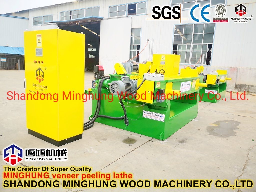 Wood Log Processing Machine Veneer Core Peeling Cutting Machine